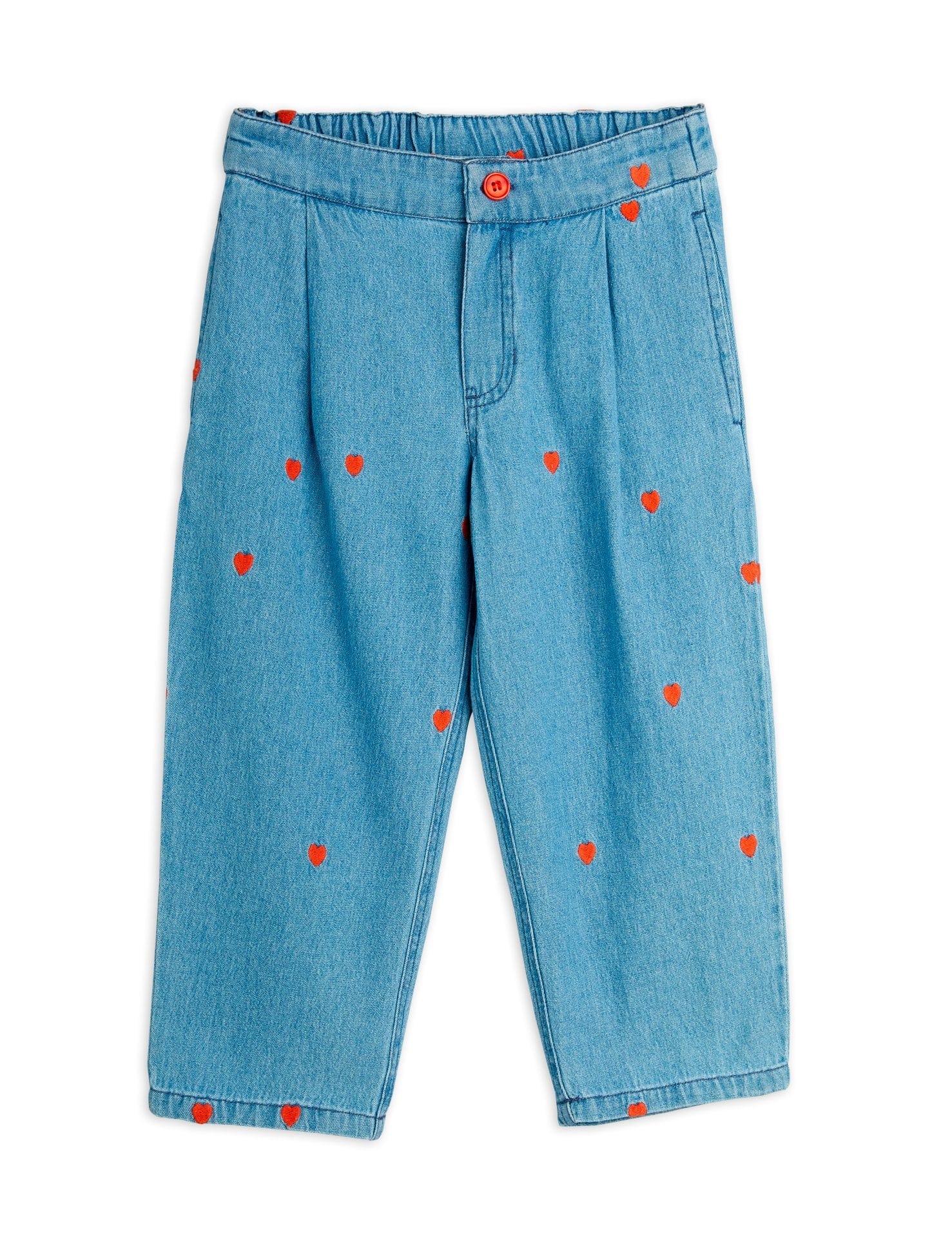 Mini Hearts Woven Trousers|MINI RODINI CANADA – Vara Barn