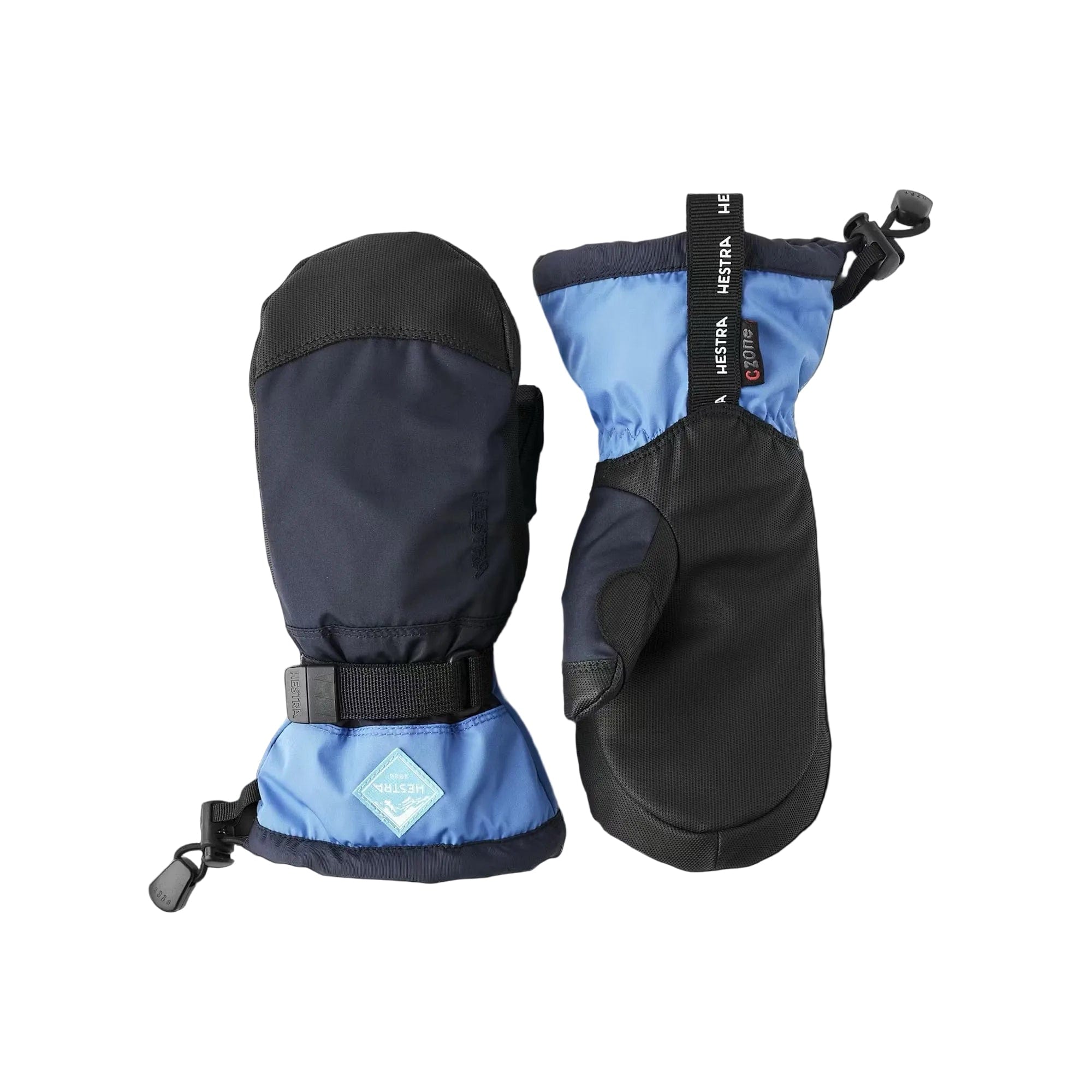 Gauntlet CZone Jr. Mitt Dark Navy & Sky Blue|HESTRA Canada – Vara Barn